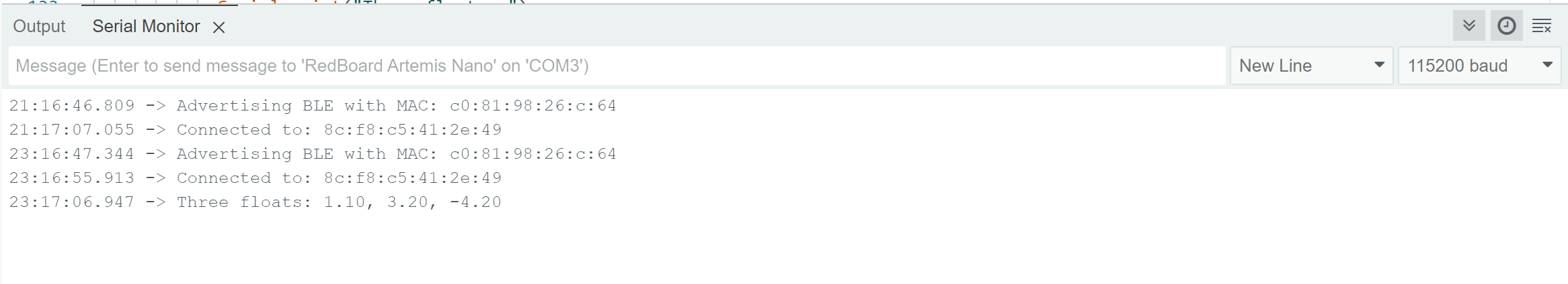 Lab 1: Artemis and Bluetooth | Fast Robots